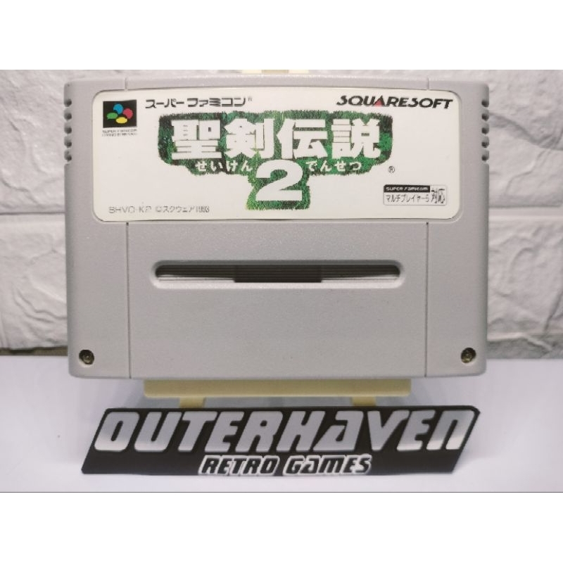 SFC Seiken Densetsu 2 Secret of Mana (Japan Import) | Shopee Philippines