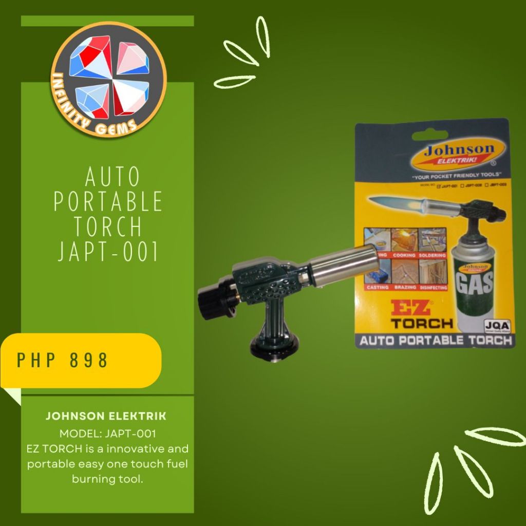 AUTO PORTABLE TORCH - JOHNSON ELEKTRIK - JAPT-001 | Shopee Philippines