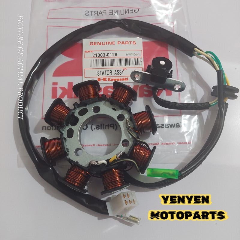 [YY] 21003-0126 Kawasaki BARAKO BC175 V2 STATOR ASSY - Genuine part ...