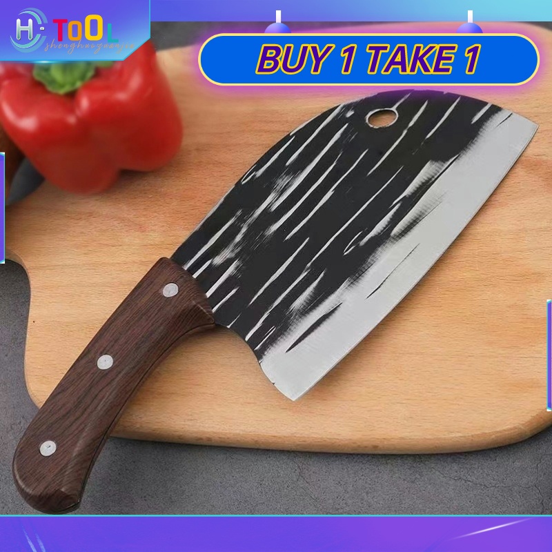 Japanese Knife Kitchen Knife Traditional Handmade Chef's Chopper ...