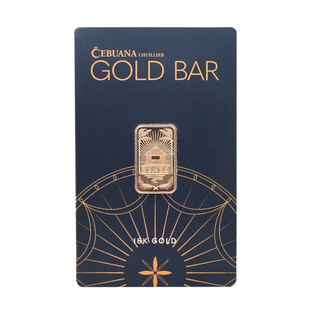 Cebuana Lhuillier 18 Karat Gold Bar 5 grams (Bayanihan Limited Edition ...