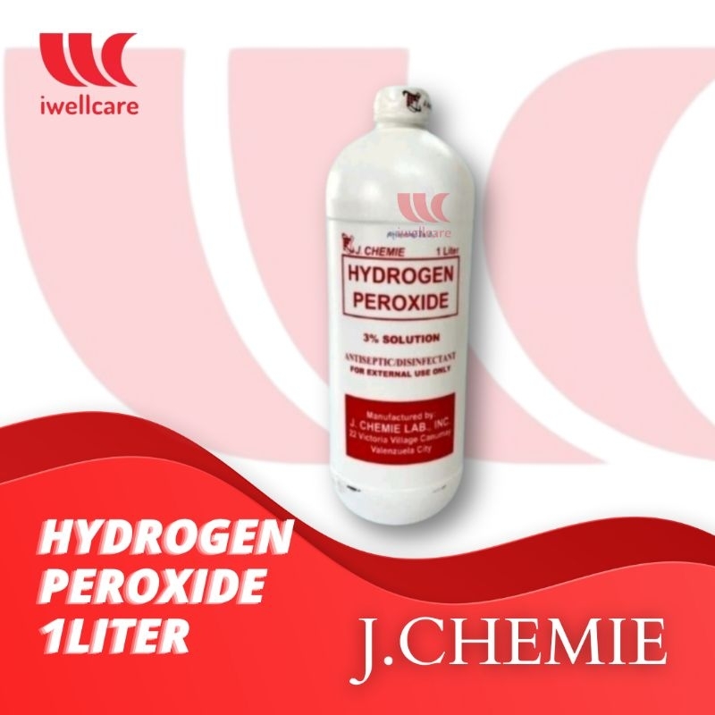 Hydrogen Peroxide 3% 10V Solution Liter | Shopee Philippines
