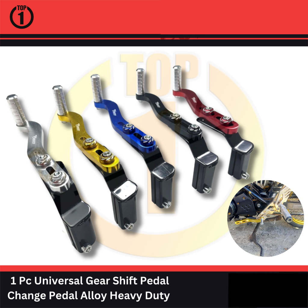 Top1 Motors 1 Pc Universal Gear Shift Pedal Change Pedal Alloy Heavy ...
