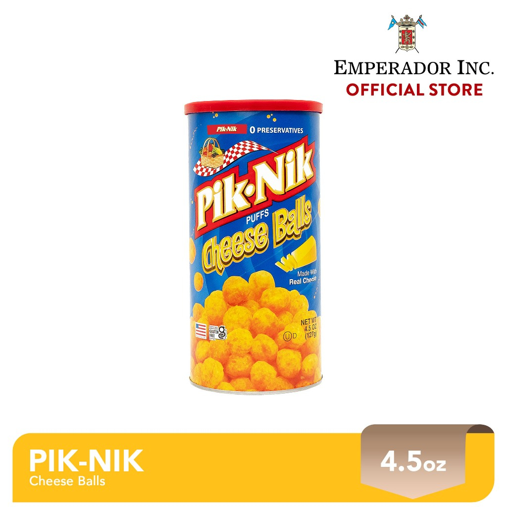 Pik-Nik Puffs Cheese Balls 127g | Shopee Philippines
