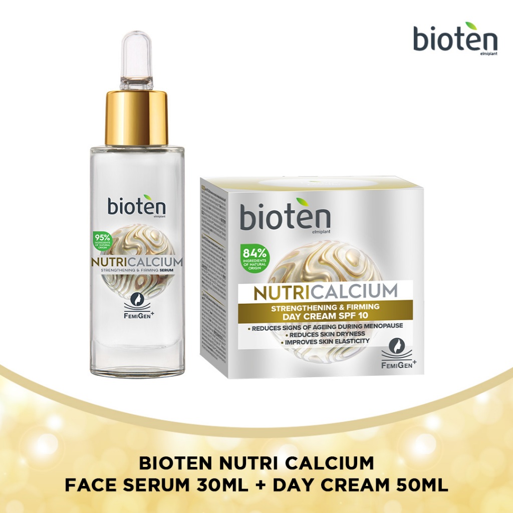 EXCLUSIVE BUNDLES: Bioten Nutri Calcium Face Serum 30ml + Day Cream ...
