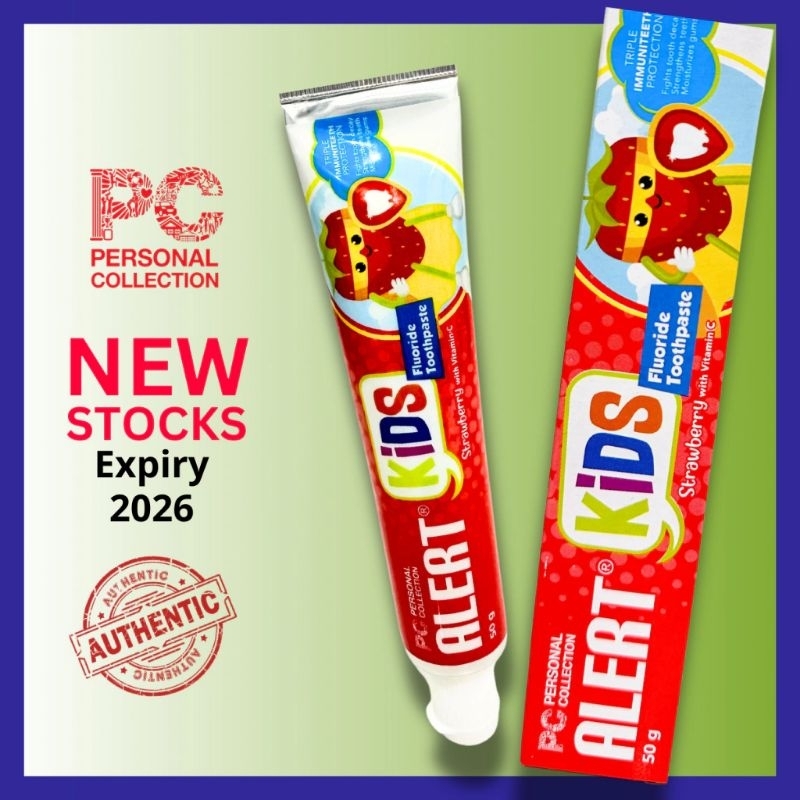 Personal Collection Alert Kids Toothpaste 50g | Shopee Philippines