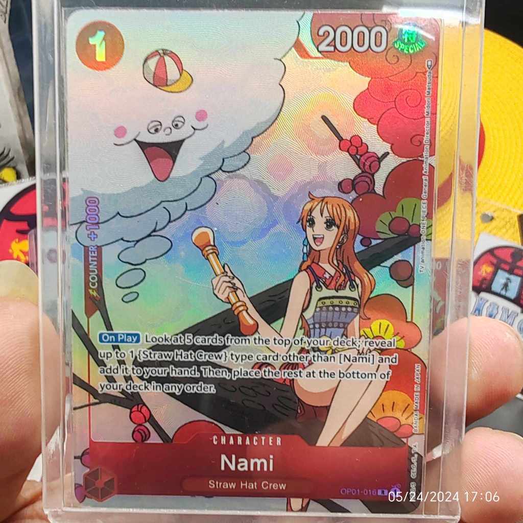 One Piece TCG - OP01-016 R Nami (Gift Collection 2023) (English Version ...