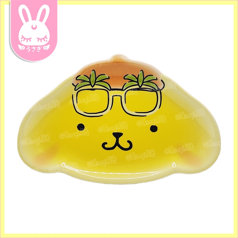 Sanrio Pompompurin Classic Die-Cut Melamine Plates - Set of 2 | Shopee ...