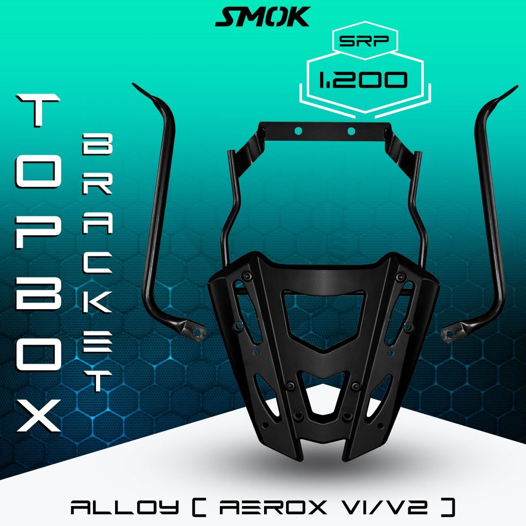 Aerox Top Box Bracket for Aerox 155/ NVX 155 V1 V2 | Shopee Philippines