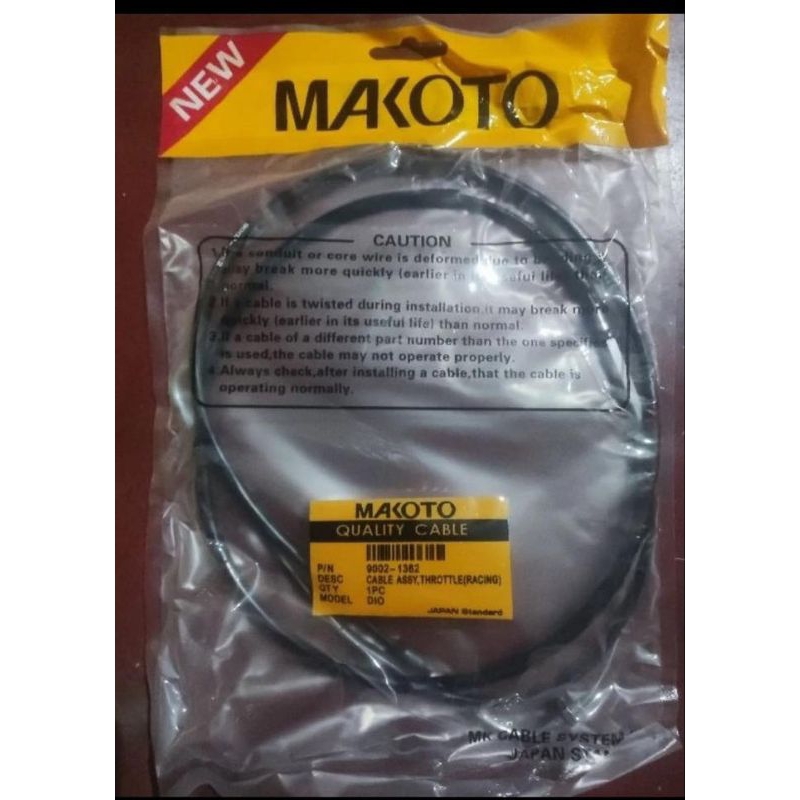 Throttle cable assy for HONDA DIO (RACING) | Shopee Philippines