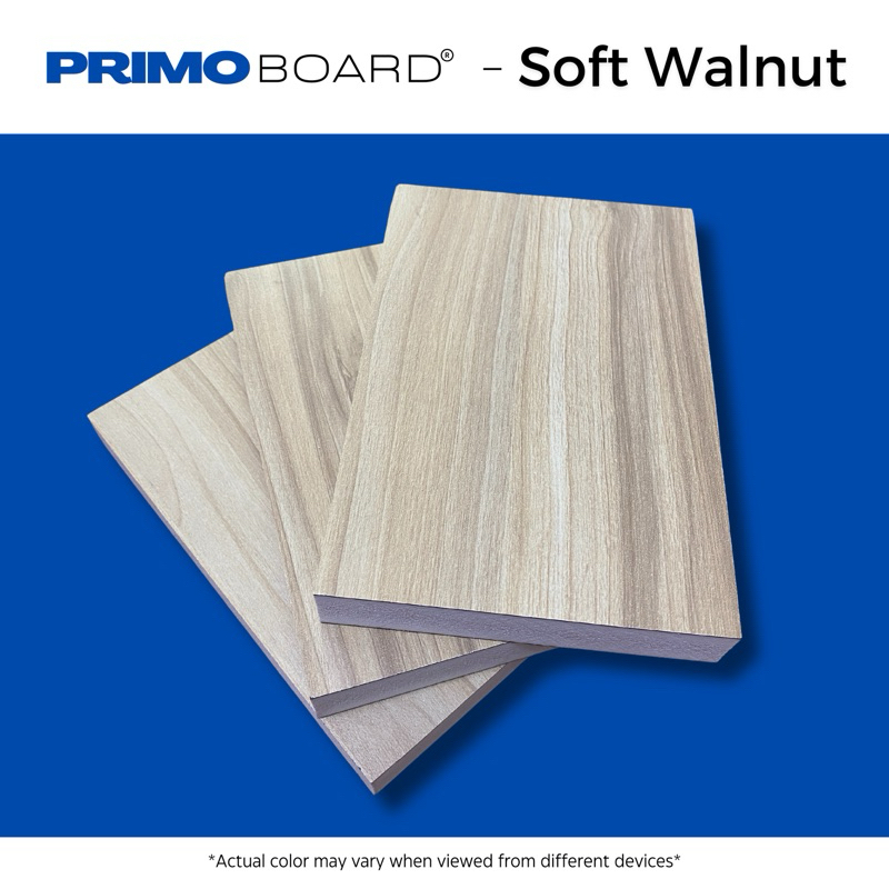 Primoboard Laminated - Soft Walnut | Shopee Philippines