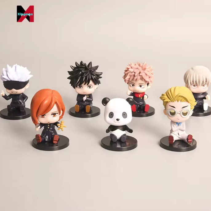 FIGURE SET JUJUTSU KAISEN SET B 7IN1 (8CM) | Shopee Philippines