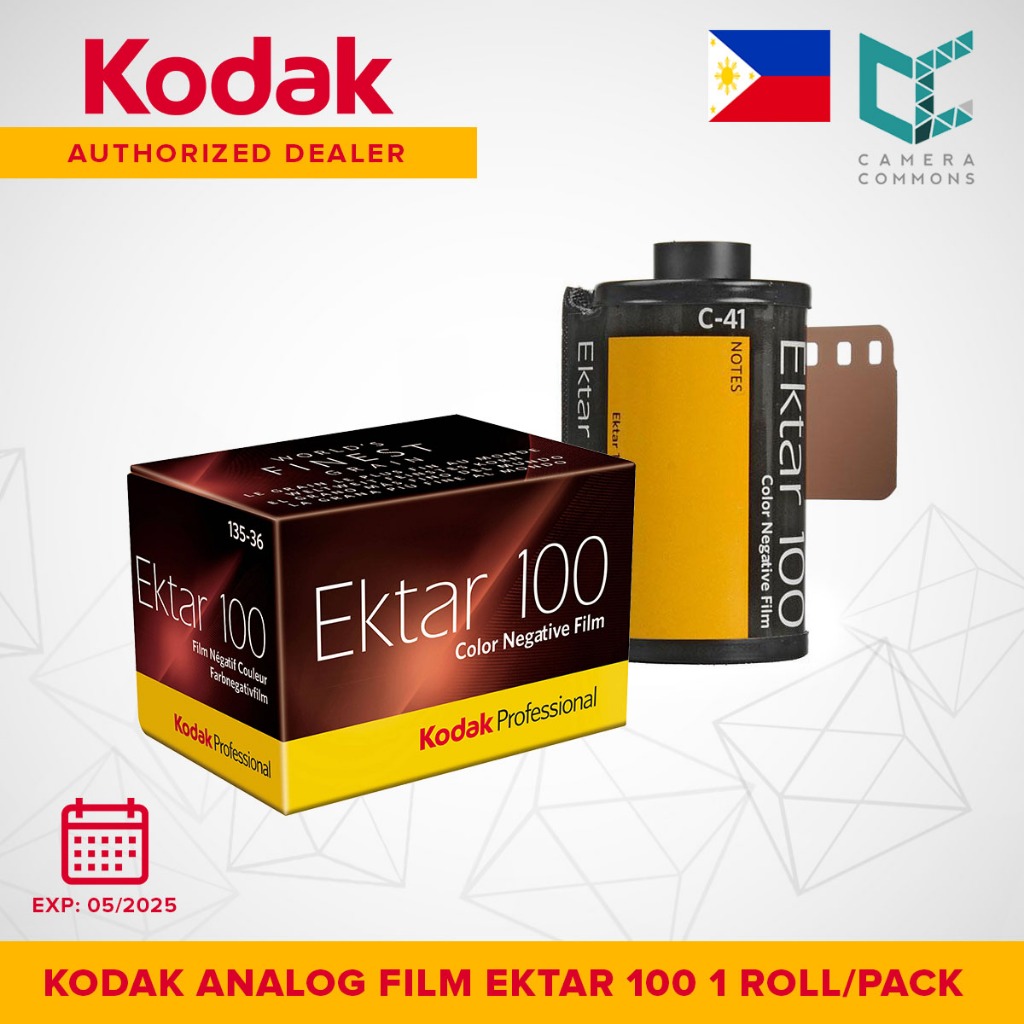 Kodak Ektar 100 ISO Color Print Negative Film 35mm 36 Exposures - 1 Roll Ektar100 | Shopee ...