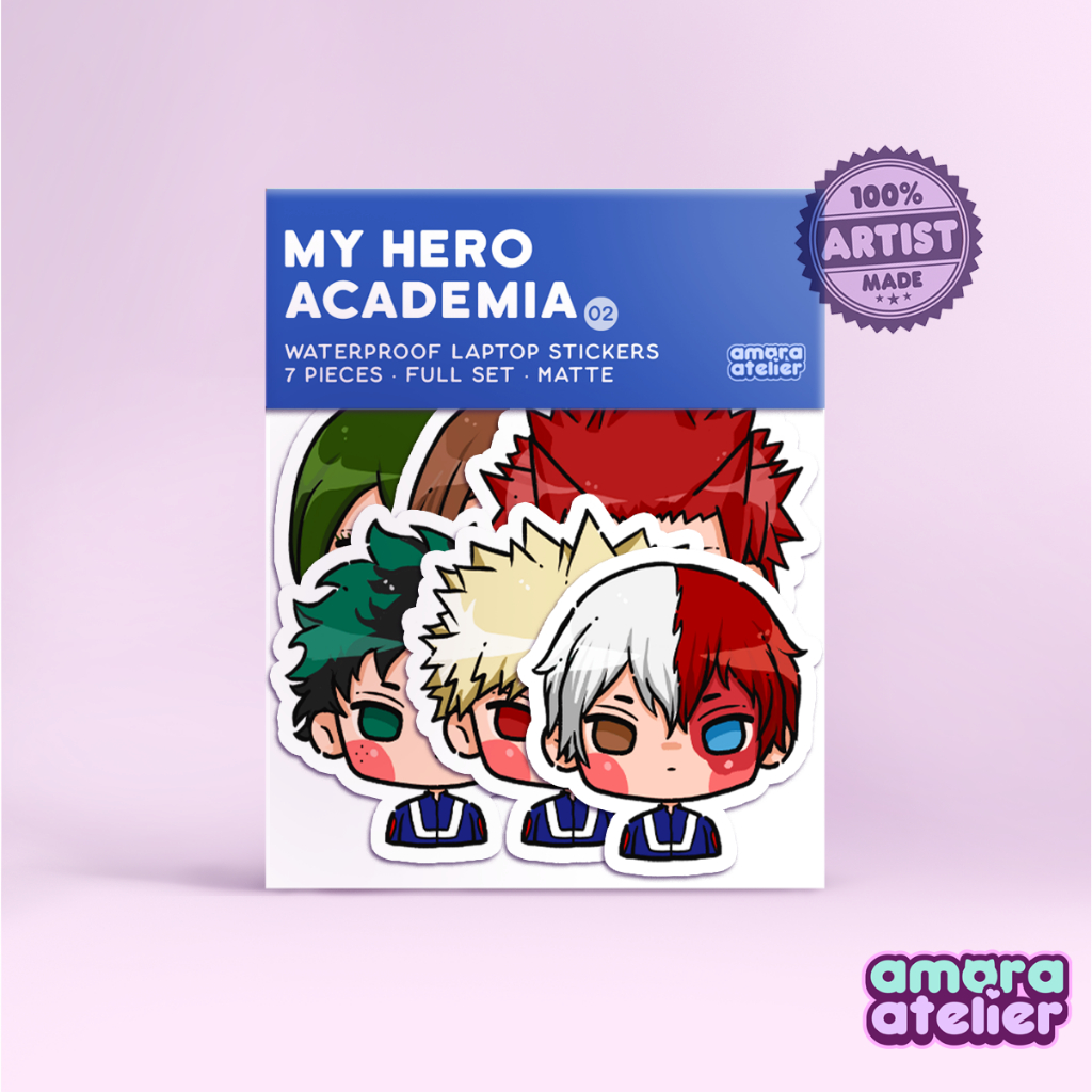 Sticker Pack | My Hero Academia/Boku no Hero Academia MHA Laptop ...