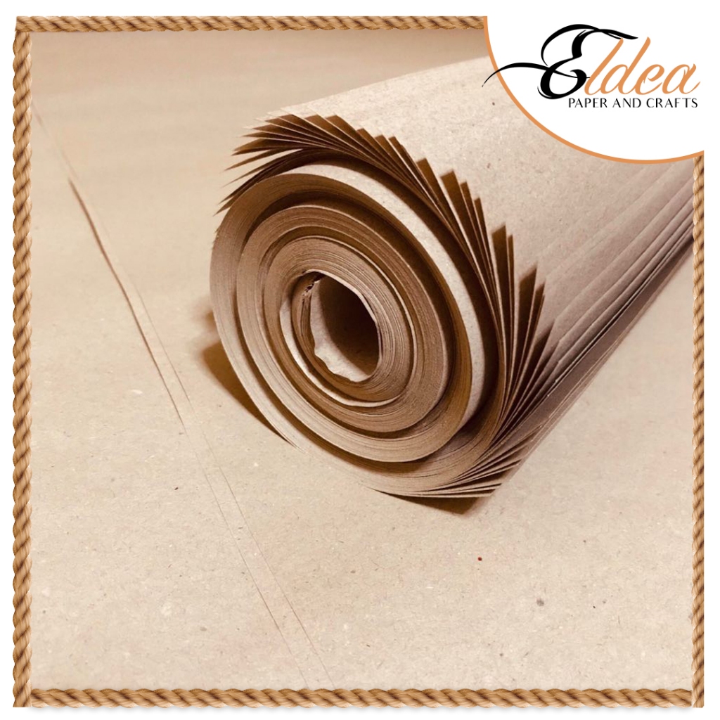 30-100pcs 70gsm 9x12/9x18/9x24 Brown Kraft Gift/Food Wrap Paper, Paper ...