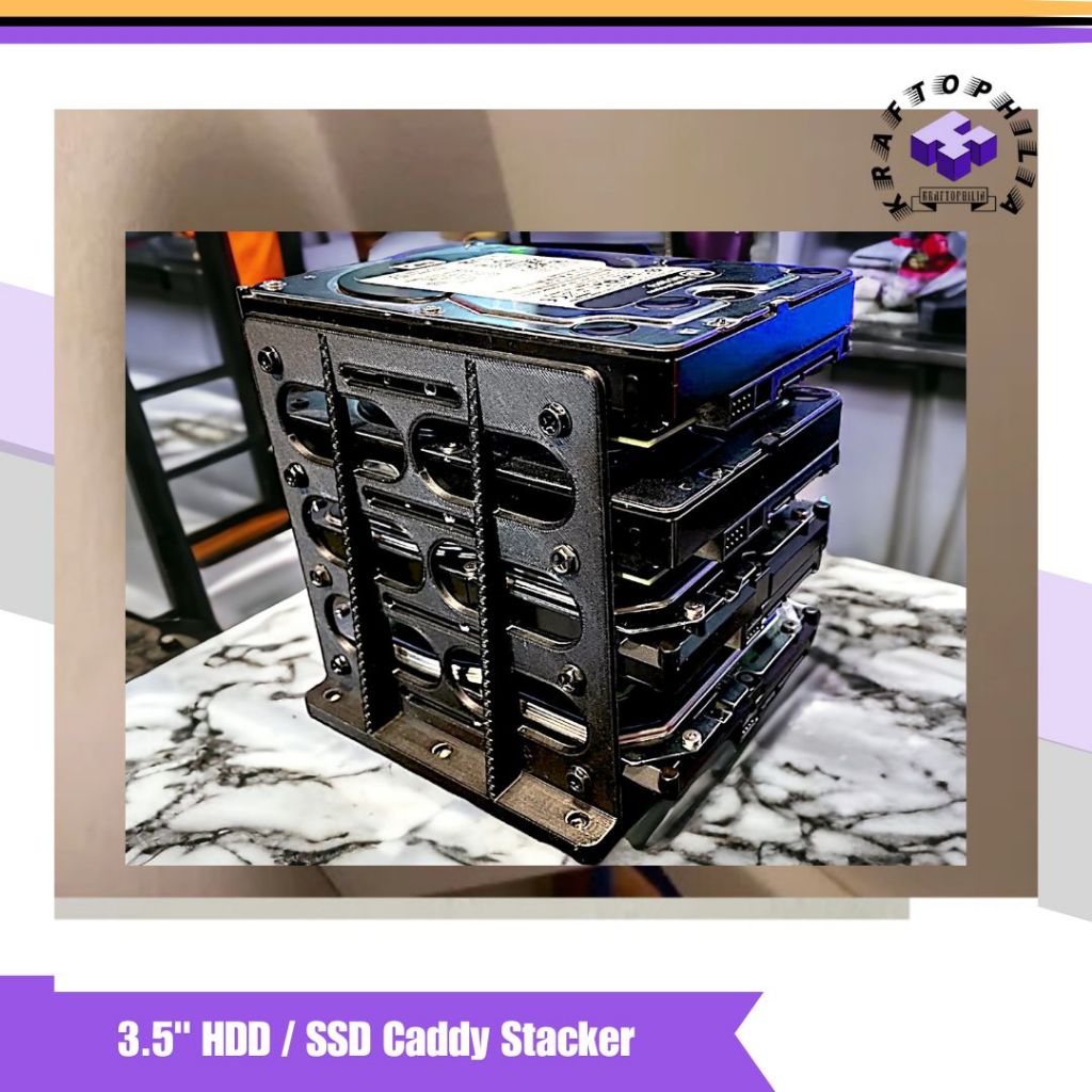3.5" HDD / SSD Caddy Stacker | Shopee Philippines