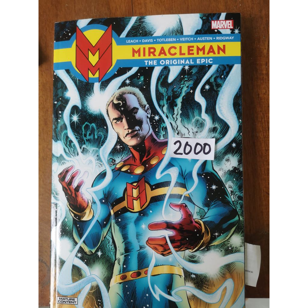 marvel comics tpb miracleman the original epic miracle man | Shopee ...