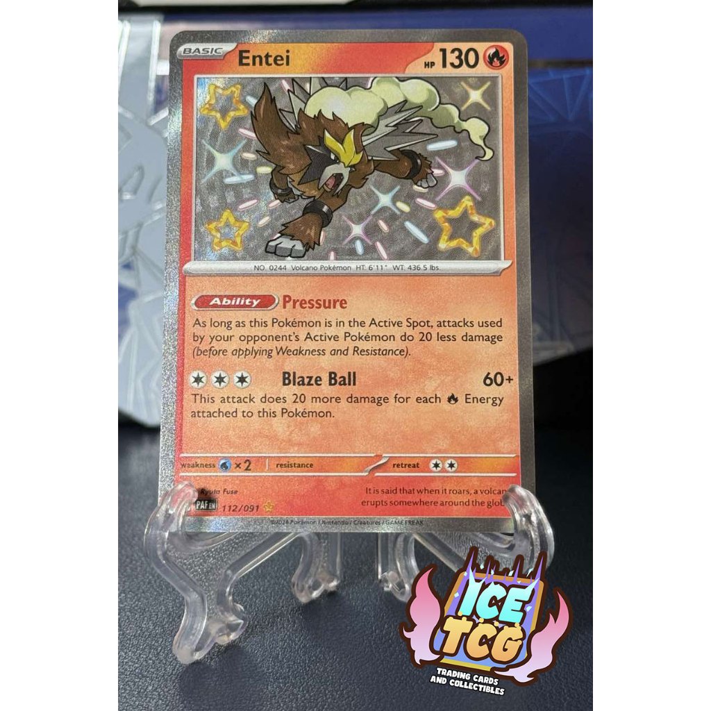 Entei - 112/091 - Shiny Rare (Paldean Fates) | Shopee Philippines Entei - 112/091 - Shiny Rare (Paldean Fates) | Shopee Philippines