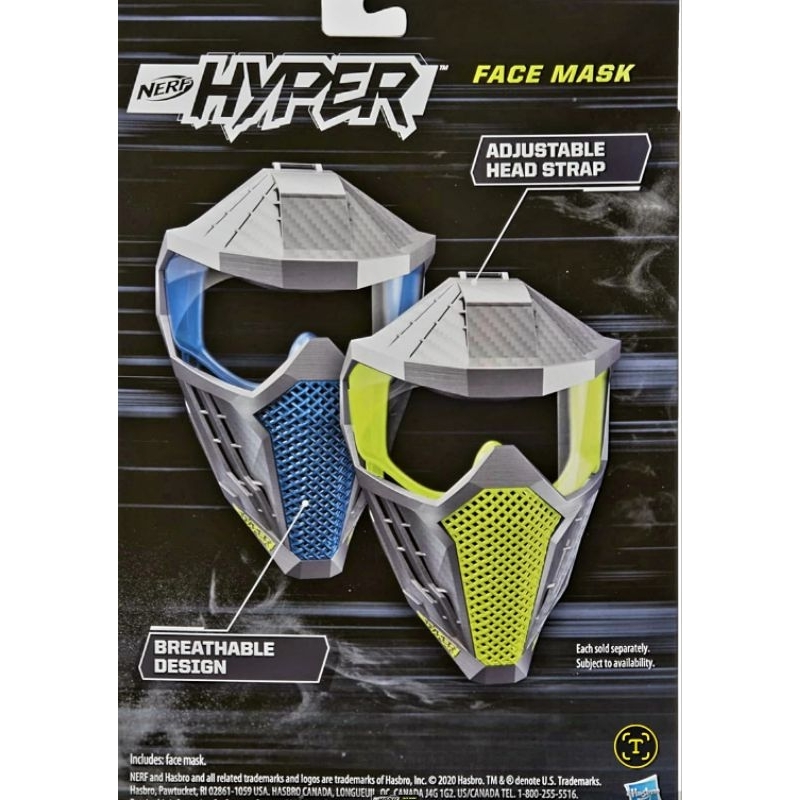 Nerf Hyper Face Mask Nerf Elite AEG Mask Paintball Mask | Shopee ...
