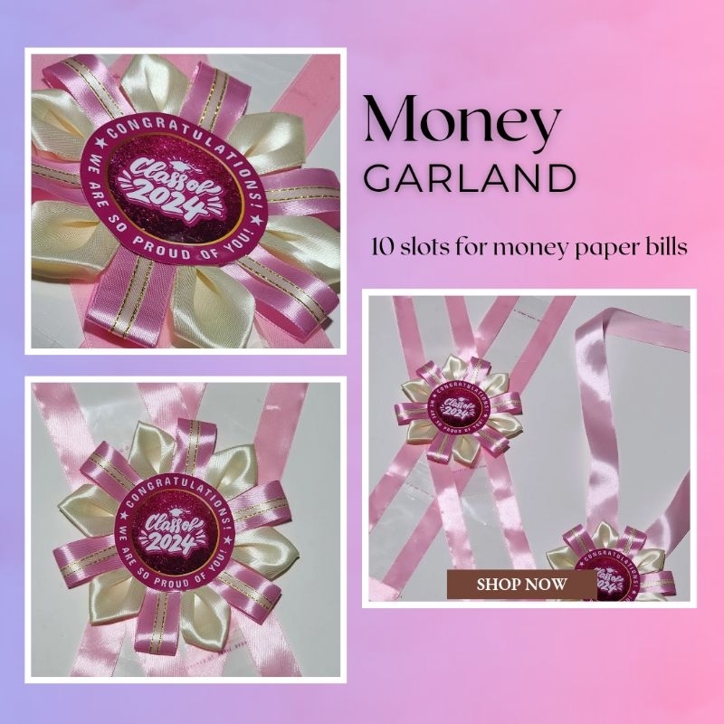 Money Sash Garland for Graduation/Moving up/Recognition/Birthday ...