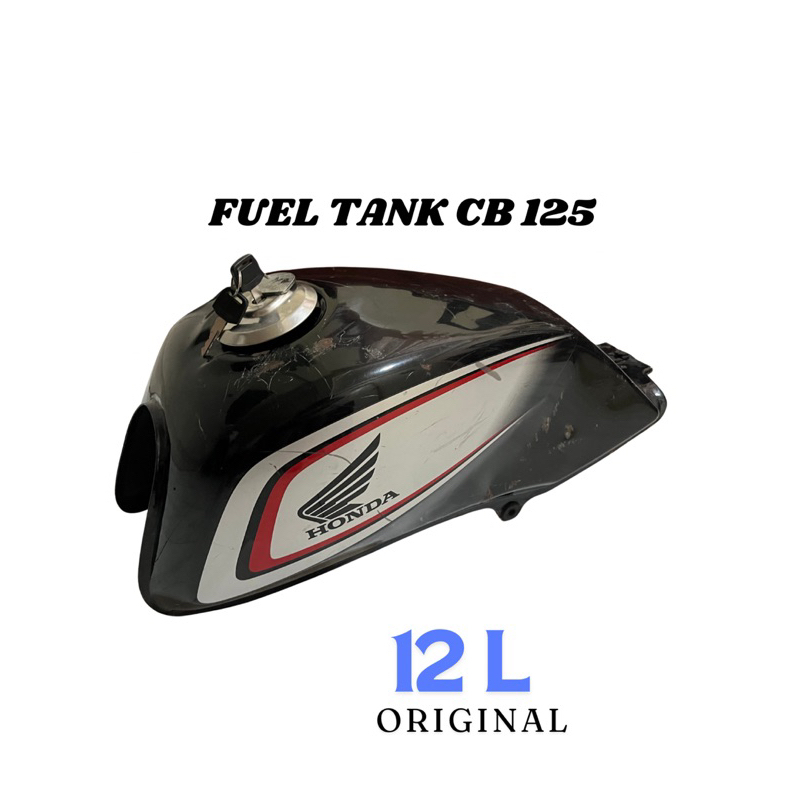 CB125 FUEL TANK (NO TANK CUP) SECONDHAND Genuine | Shopee Philippines