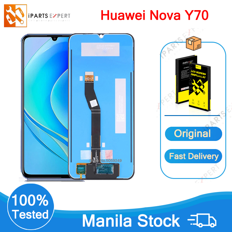 IPARTSEXPERT High Quality LCD For Huawei Nova Y70 Y70 Plus LCD DisplayTouch Screen Assembly ...