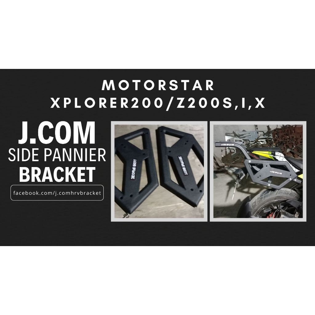 MOTORSTAR Z200 s, ii, x / xplorer200 / GPR 250/ Z250 ii J.COM SIDE ...