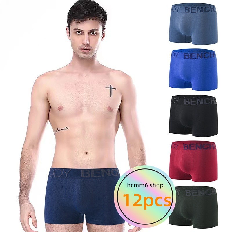 BENCH/ Plain Boxer Brief For Men Sale Sexy 6pcs Mens Underwear ...