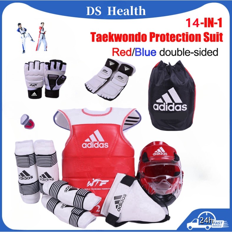 14 in 1 Taekwondo Protective Gear Set Taekwondo Karate Practice ...