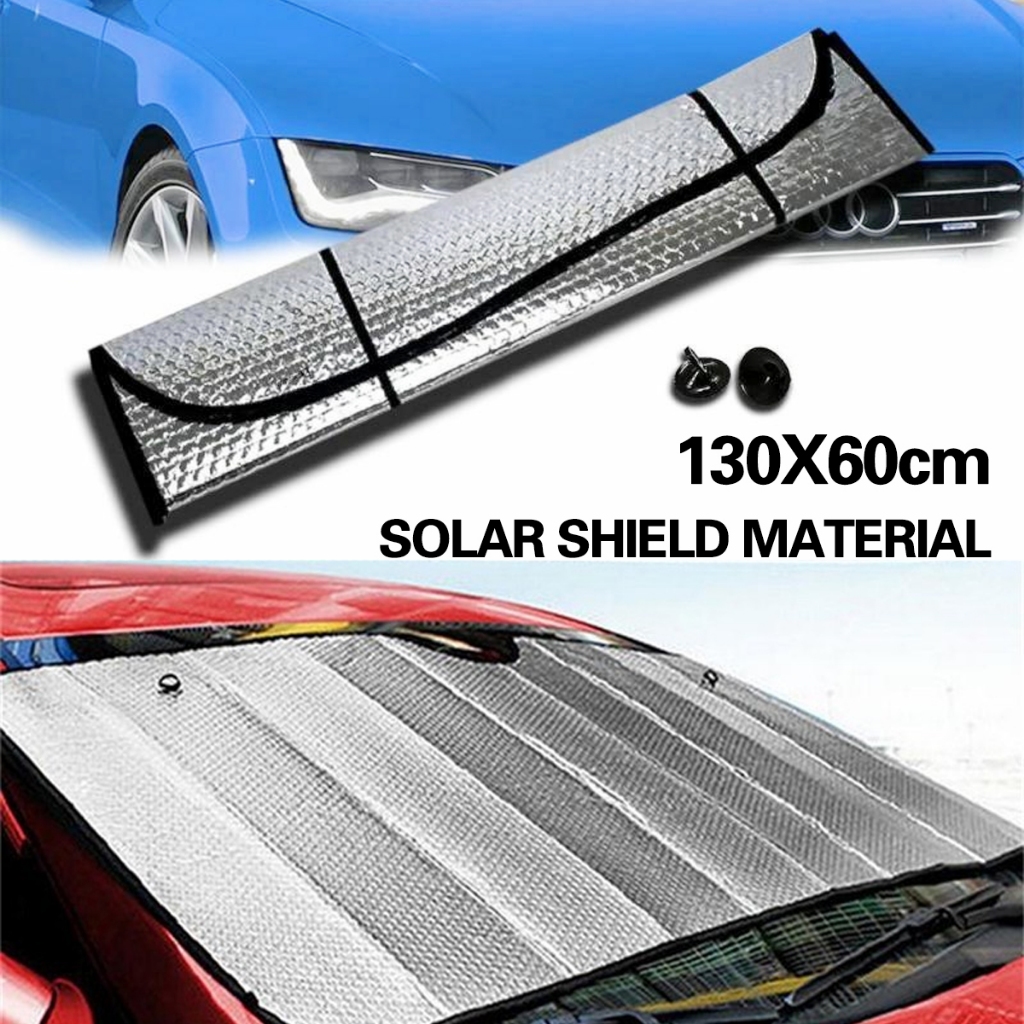 Car sun shade Windshield Three layers thick UV protection car cover car ...