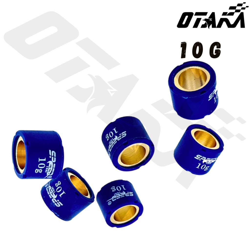 ROLLER SET FLYBALL SOLD AS 6PCS FOR BEAT CAR/SKYDRIVE/MIO125/M3/WAVE ...