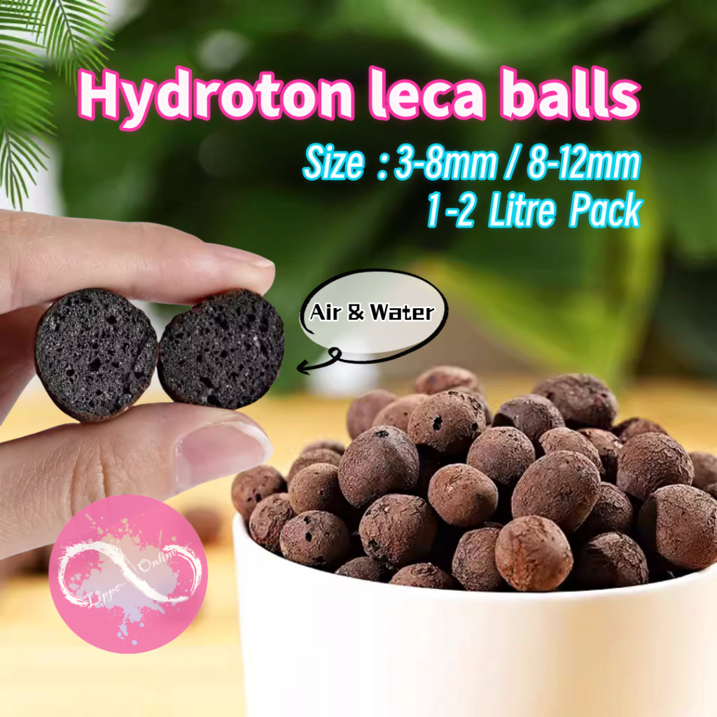 2size Expanded clay leca balls Hydroton High quality pebbles | Shopee ...