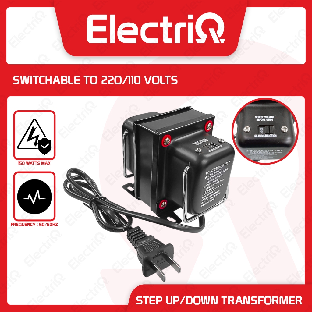 Electriq l MPlus Step Up / Down Transformer without Fuse THG Series (75 ...