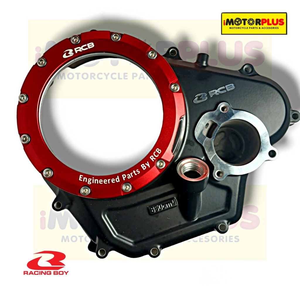 RCB ENGINE COVER Y16ZR/SNIPER 155/MT-15/R15 V3 (w/o KICKSTARTER) RED ...