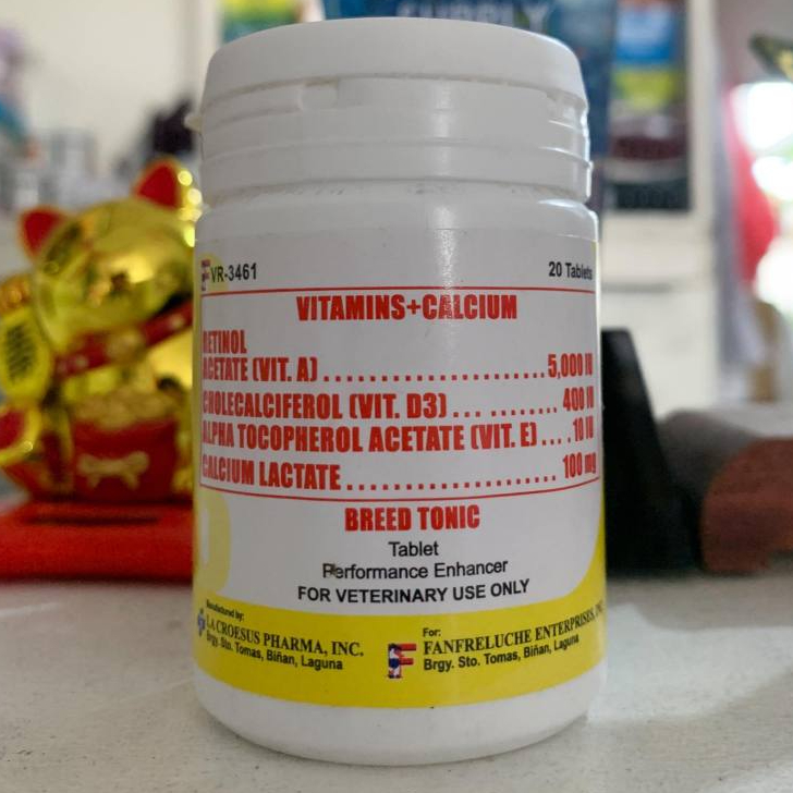 Breed Tonic 20 tablet bottle | Shopee Philippines