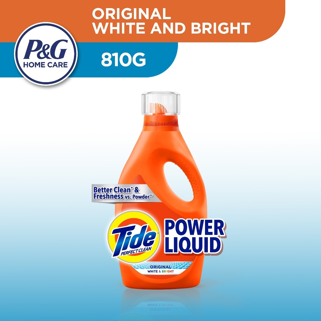 Tide Perfect Clean Original WHITE & BRIGHT Liquid Laundry Detergent ...