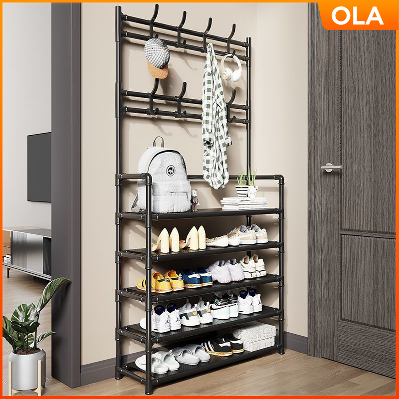 OLA Shoe Hat Rack Simple floor coat rack shoe rack Multifunctional Shoe ... OLA Shoe Hat Rack Simple floor coat rack shoe rack Multifunctional Shoe ...