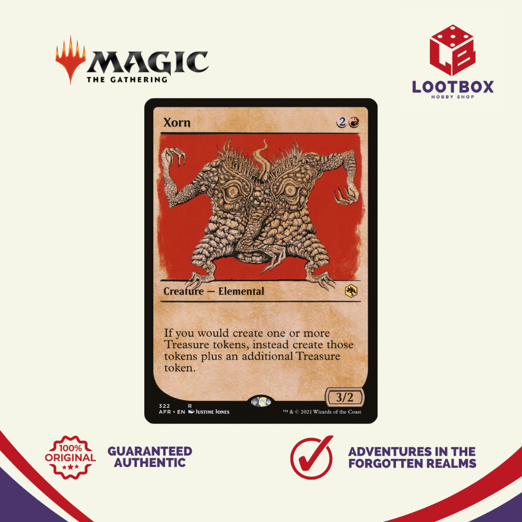 Magic the Gathering: Xorn (Rare) - Adventures in the Forgotten Realms ...