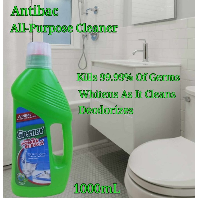 Greenex AntiBac All-Purpose Cleaner (1000ml) | Shopee Philippines