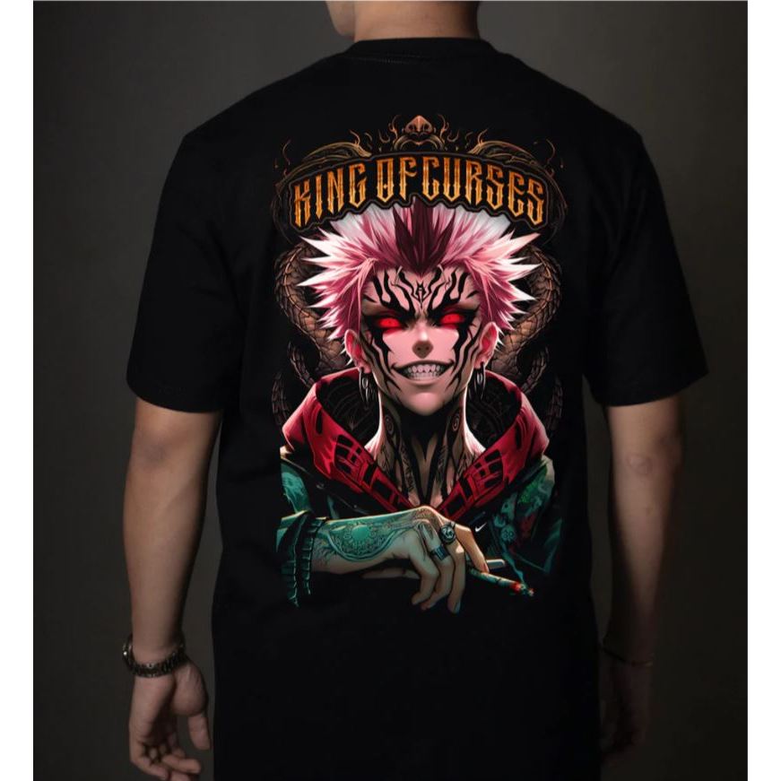 KING OF CURSES - 100% Cotton T-Shirt - Vortex Wear PH | Shopee Philippines