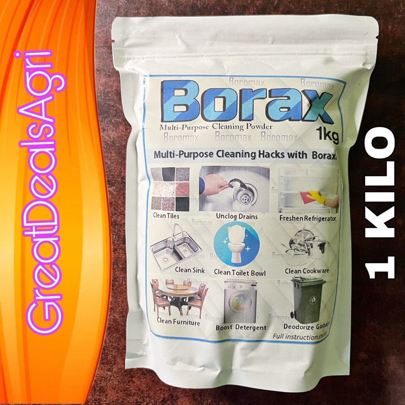 BORAX MULTI-PURPOSE CLEANING POWDER (1 KG) | Shopee Philippines
