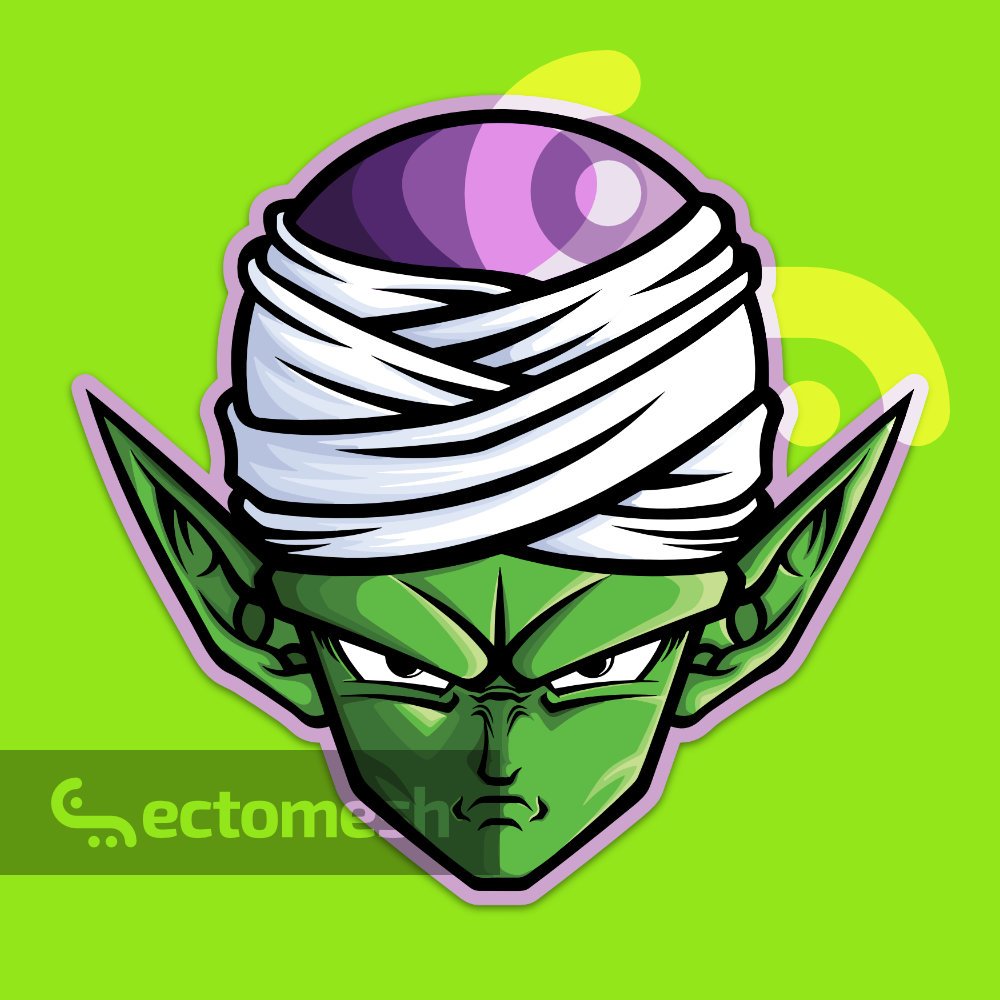 Piccolo - Dragon Ball Vinyl Waterproof Sticker for Cars by EctoMesh ...