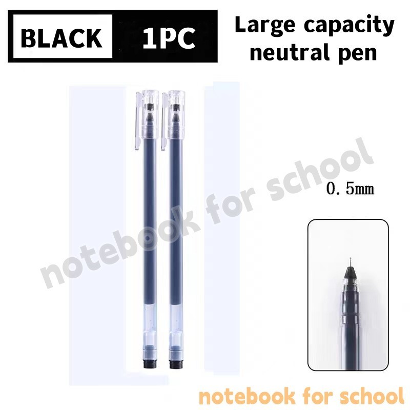 NFS Transparent Frosted Neutral Pen 0.5mm Ballpen Signing Pen ...