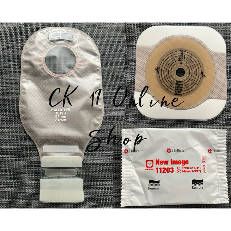 Hollister Colostomy Ostomy Urostomy Cera Plus 57mm 11203 Wafer and ...