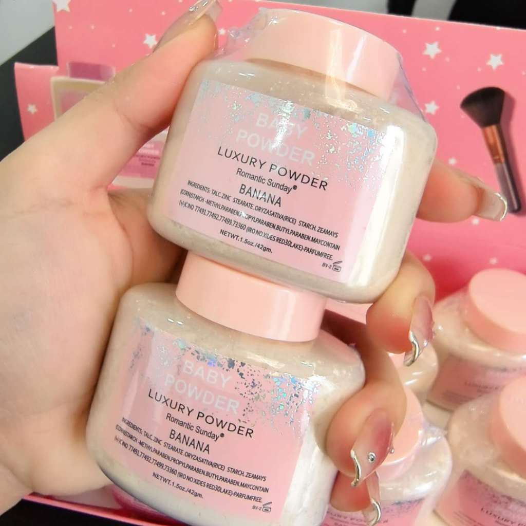 NEW Romantic sunday Baby Powder Loose Translucent Mattifying Finishing ...
