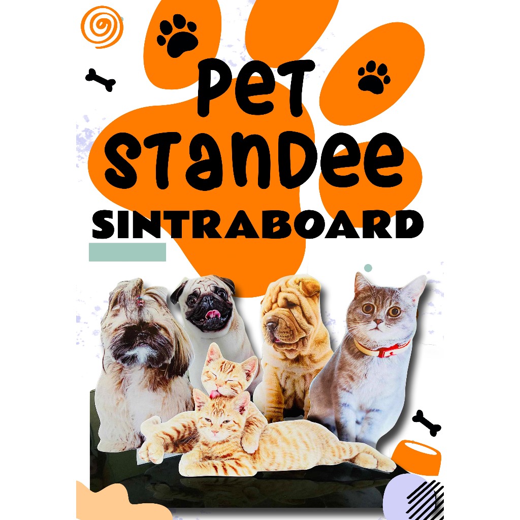 Pet Standee on a Sintra Board | Shopee Philippines
