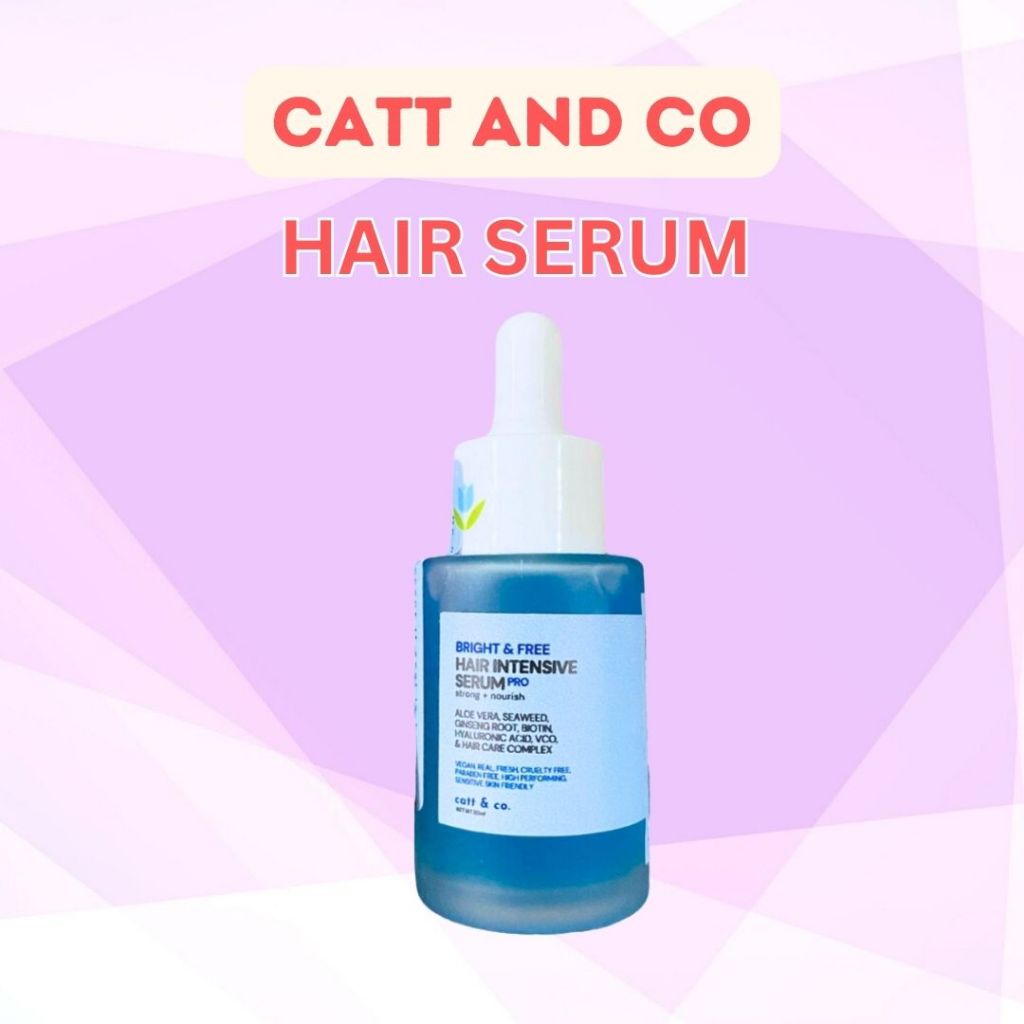 Catt & Co Hair Intensive Serum 30ml (Hair Grower Serum) | Shopee ...