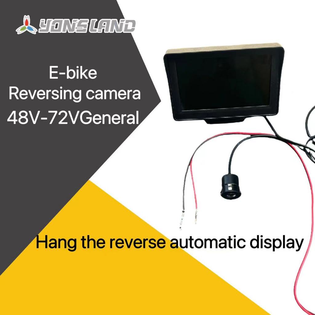 Electric vehicle reversing image, 48-72V general, rear view display ...