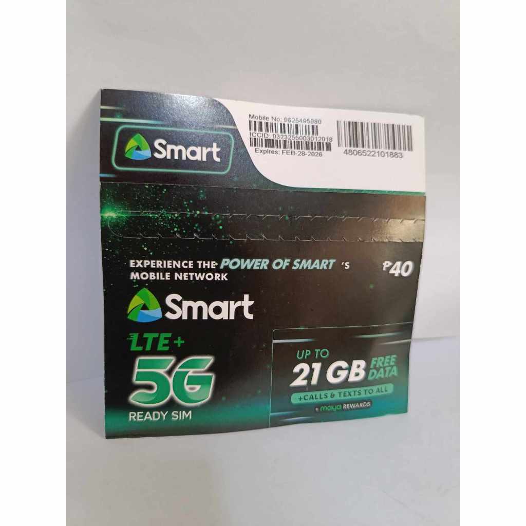Sale Sale Sale Smart Sim Card Get upto 21GB Free Data | Shopee Philippines