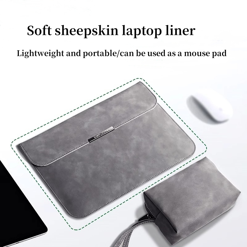 Macbook laptop sleeve 13/14/15.6 inch Multifunctional Laptop Case ...